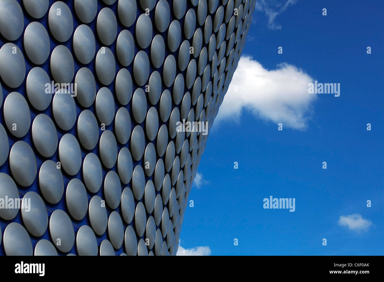 Selfridges building at Birmingham Bullring shopping center, England ...