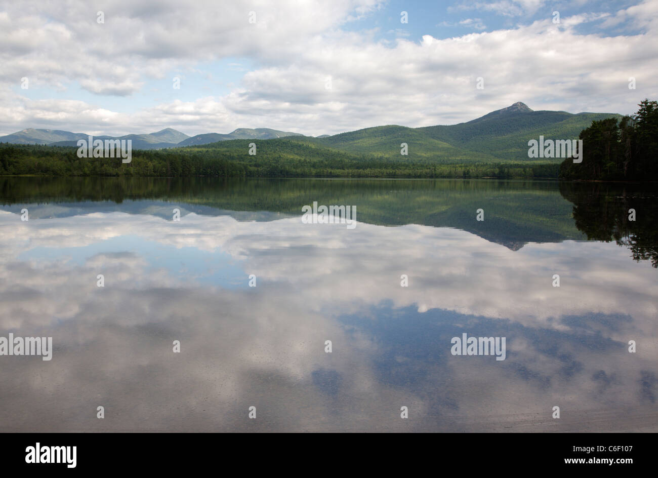 Mount Chocorua from Chocorua Lake in Tamworth, New Hampshire USA during ...