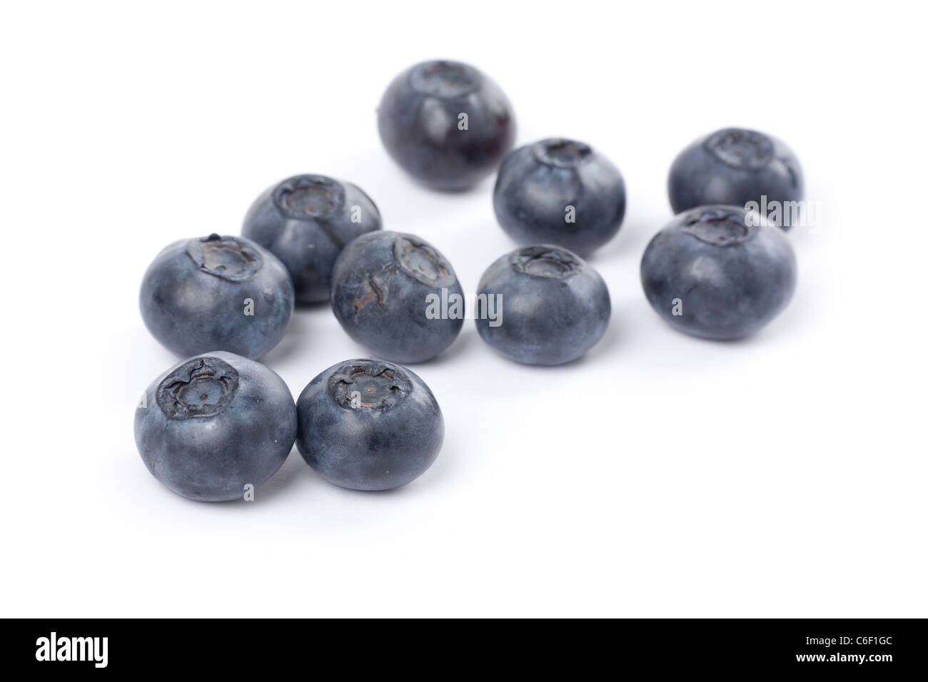 fresh Blueberry with white background Stock Photo - Alamy