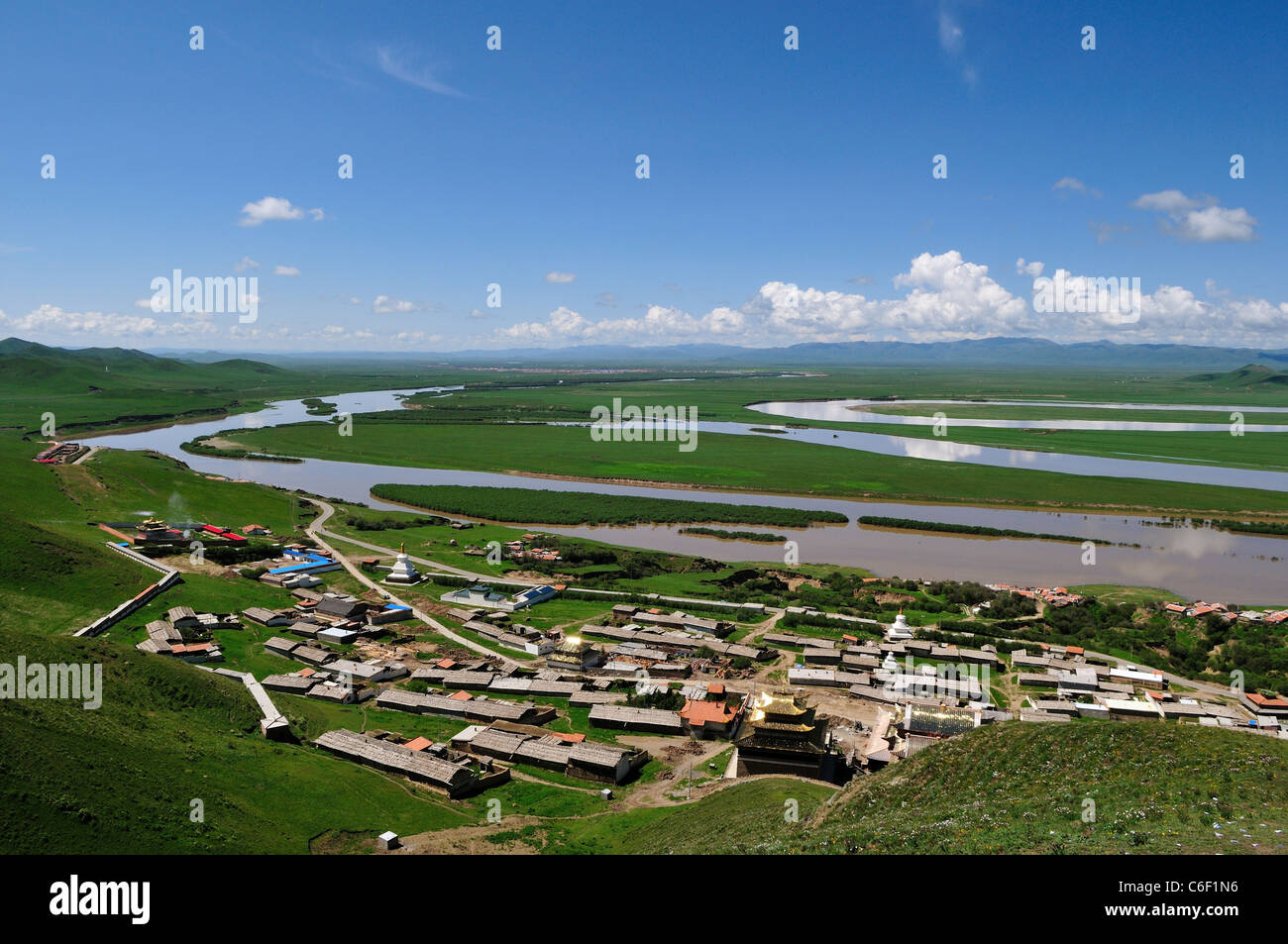 Meander of river hi-res stock photography and images - Alamy