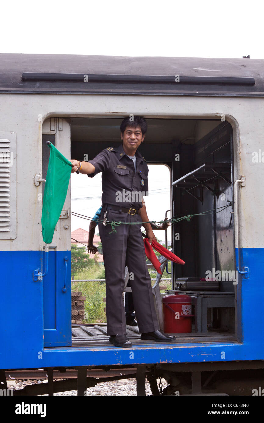 Train Guard Flag High Resolution Stock Photography and Images - Alamy