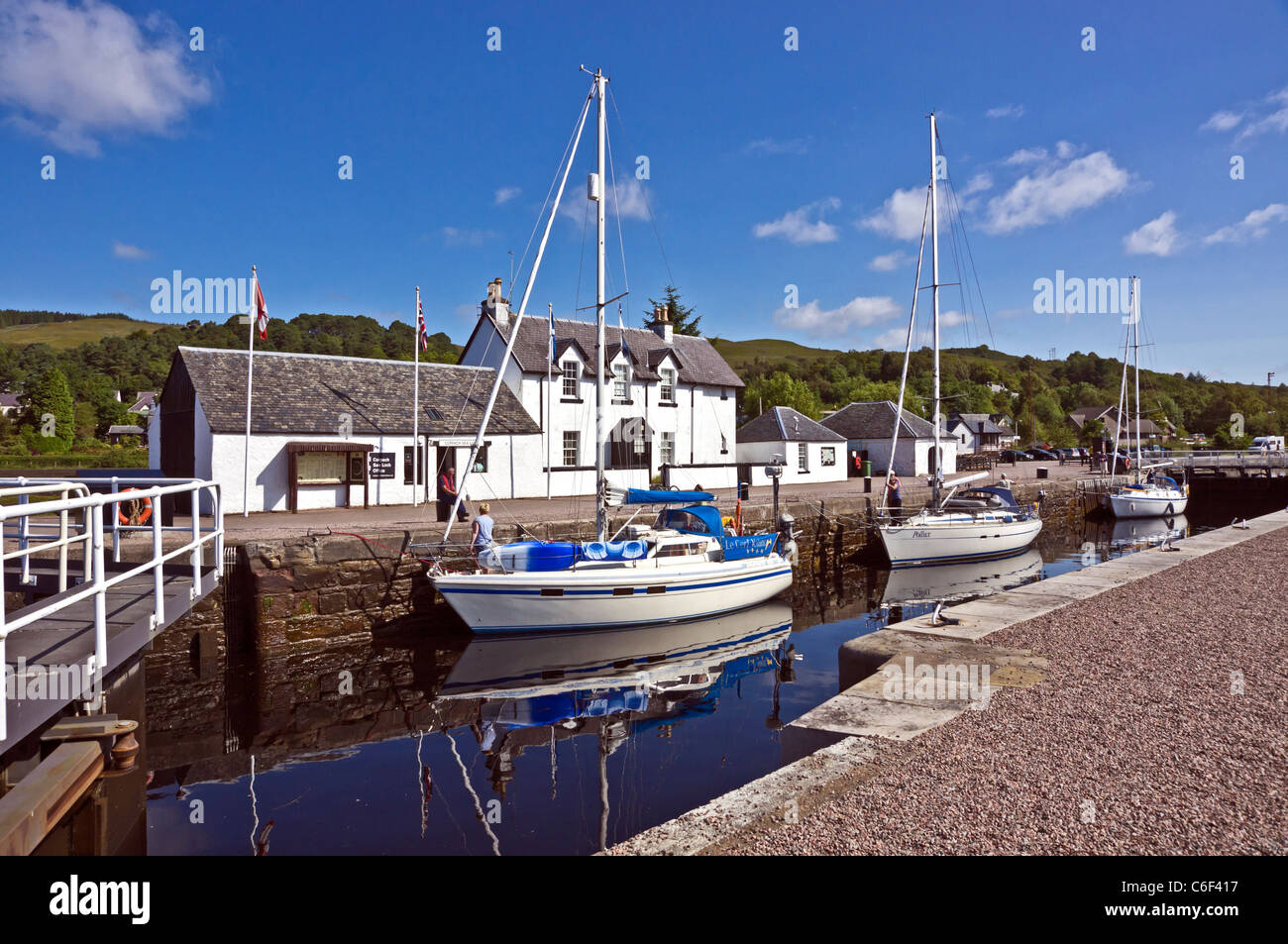 Caledonian canal lochaber scotland hi-res stock photography and images ...