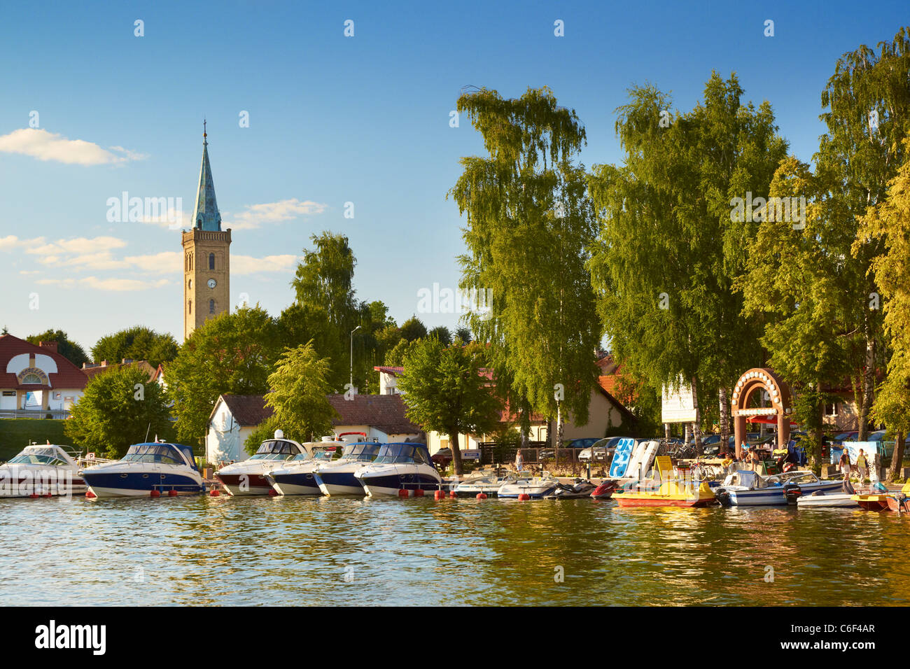 Mikolajki, Masuria region, Poland, Europe Stock Photo - Alamy