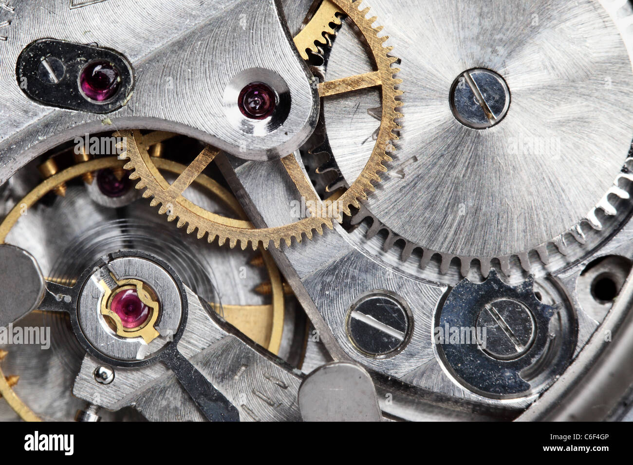 Clockwork mechanism hi-res stock photography and images - Alamy