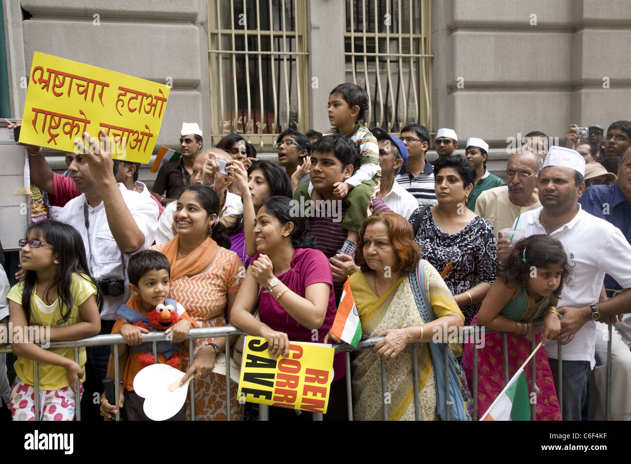 India Independence Day Parade: NY City: Members of the Indian American ...