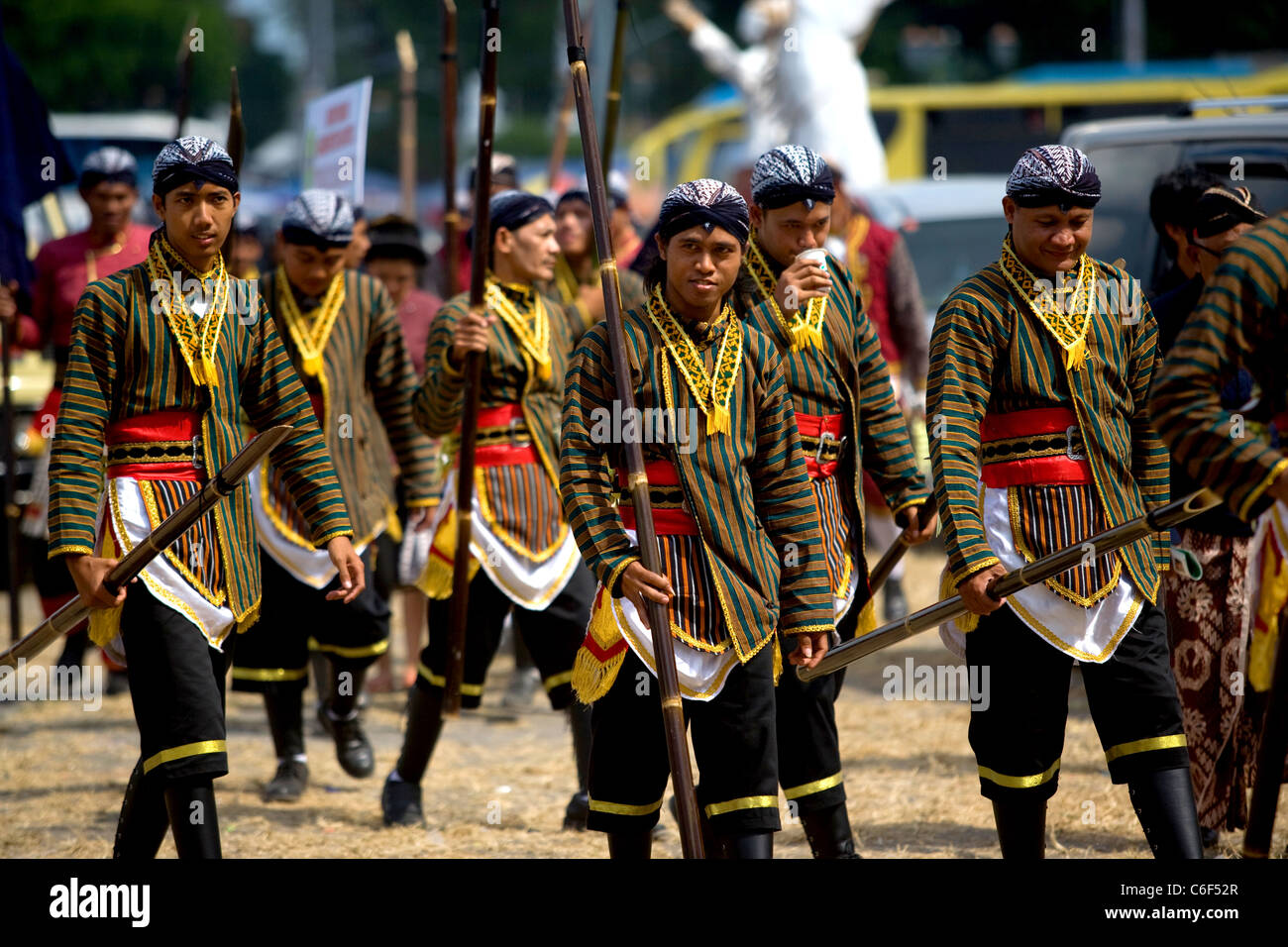 Traditional Army from Selarong Village Stock Photo - Alamy