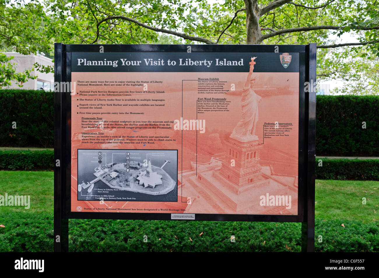 Liberty island map hi-res stock photography and images - Alamy