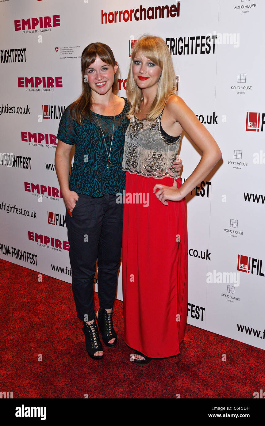 Elen Rhys and Scarlett Alice Johnson attend the World Premiere of Panic ...