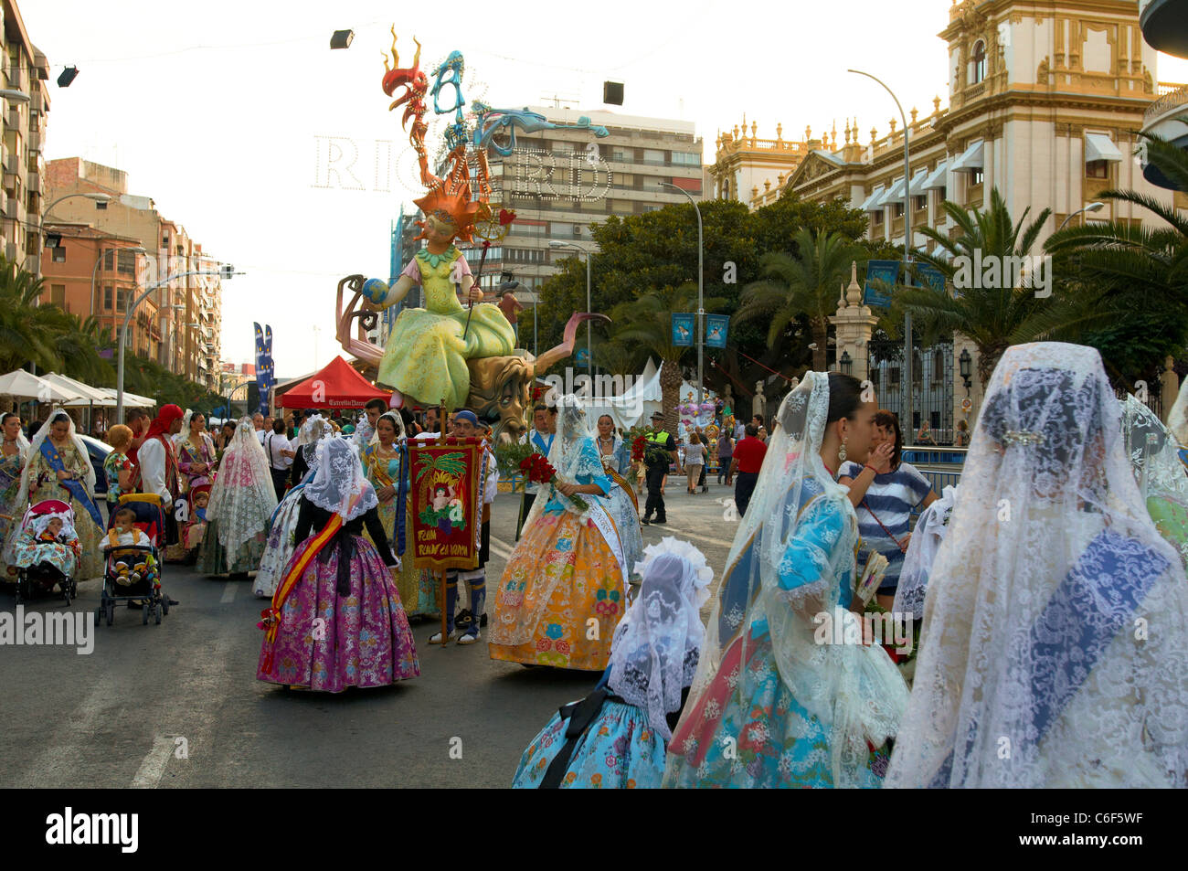 -Fallas Festival- Alicante (Spain Stock Photo - Alamy