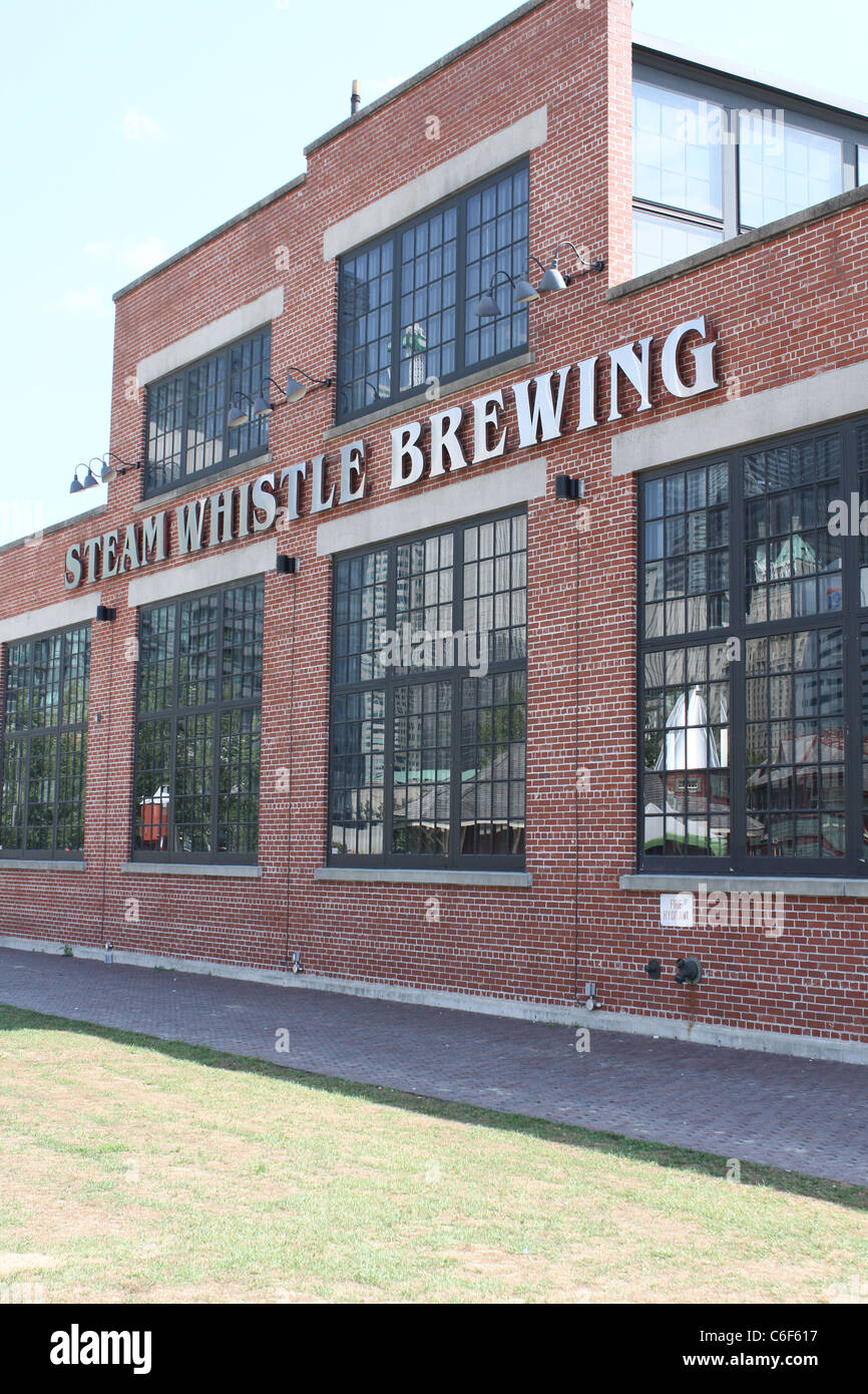 steam whistle brewing toronto Stock Photo - Alamy