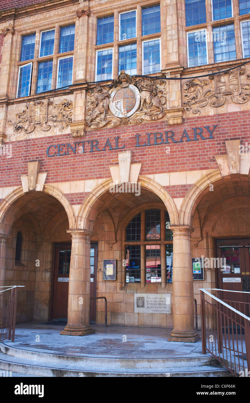 Facade of the Central Library George's Parade Wolverhampton UK Stock ...
