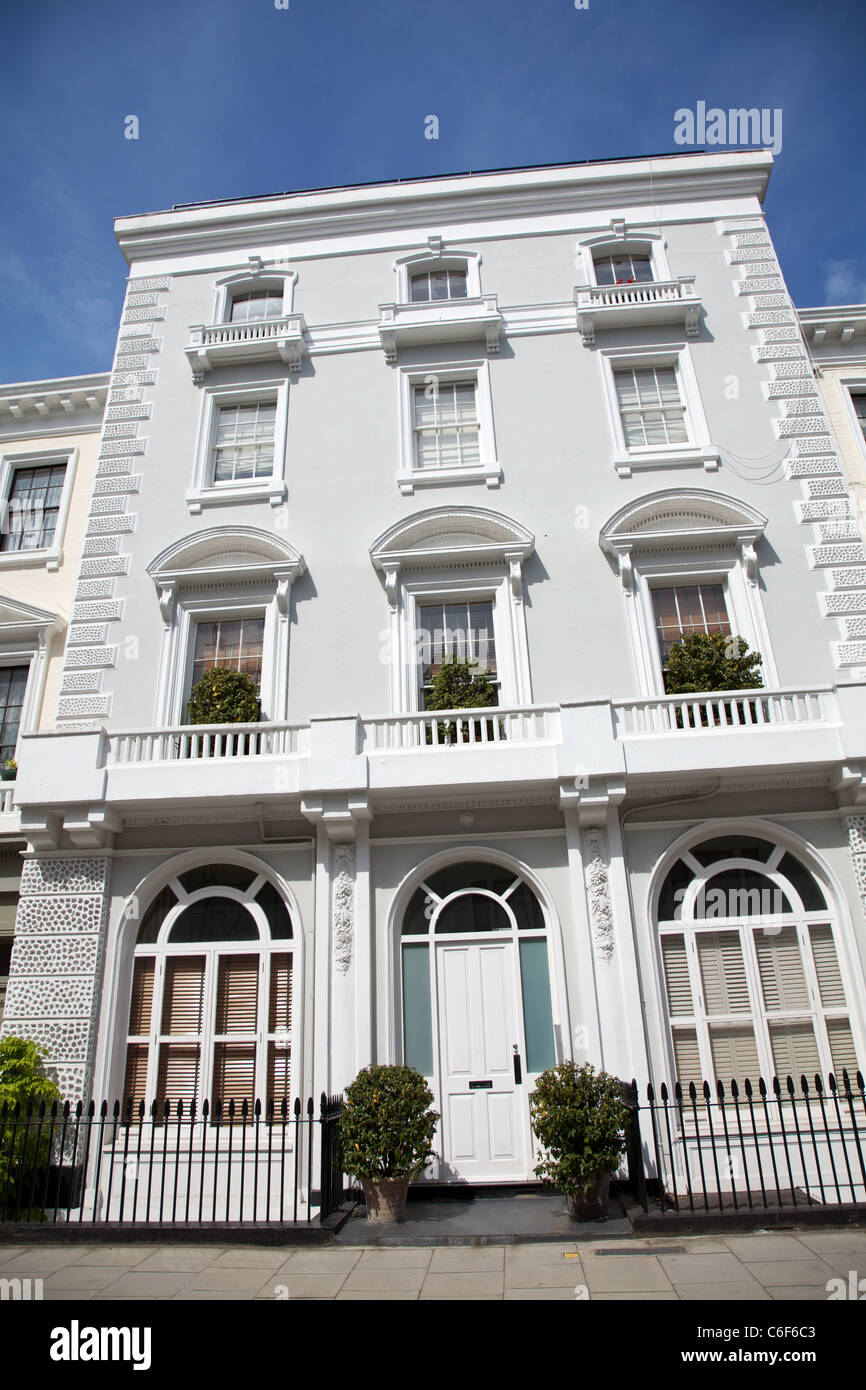 Georgian town house balcony hi-res stock photography and images - Alamy