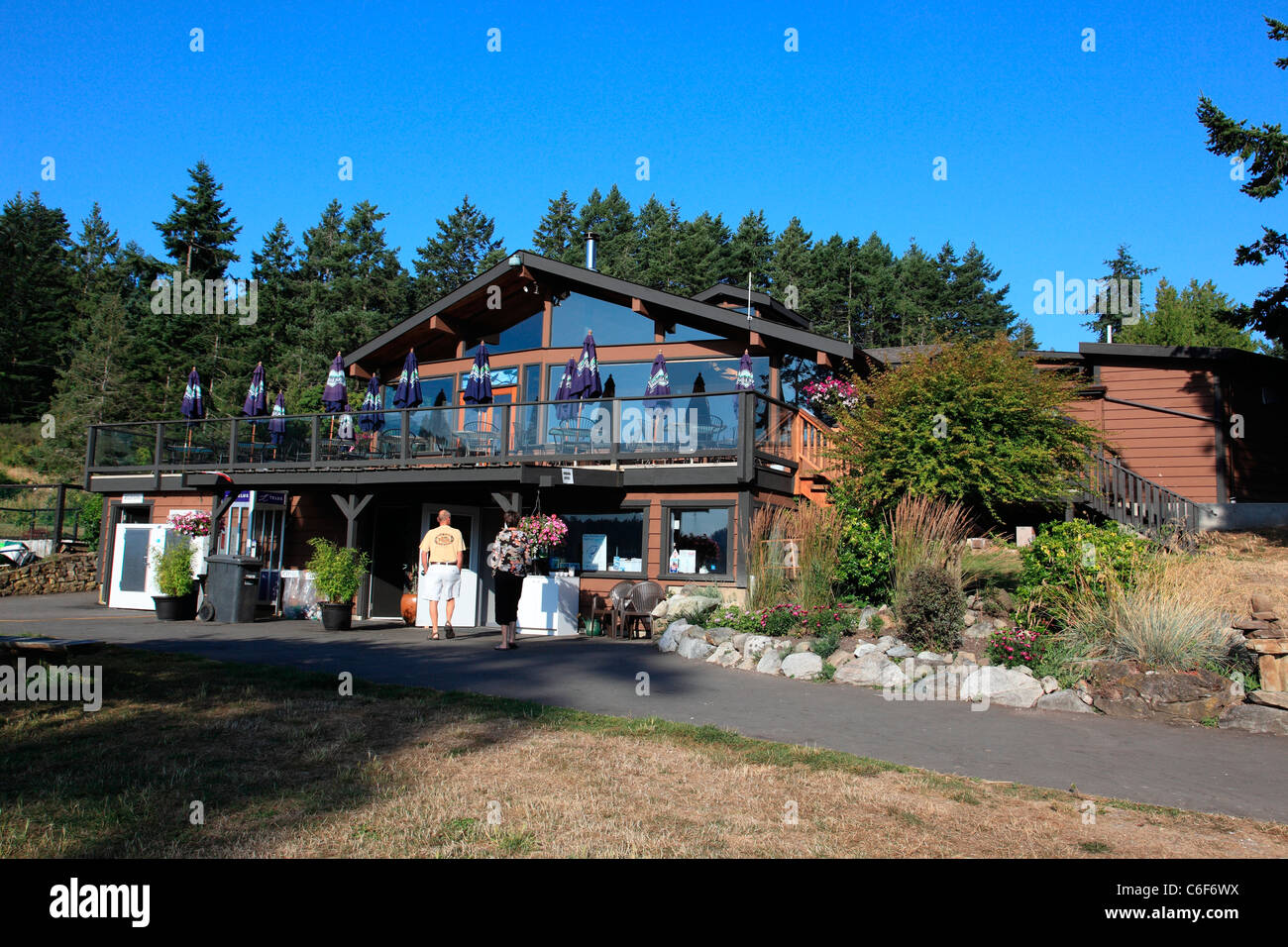 Port browning harbour marina and restaurant on Pender Island BC Canada ...