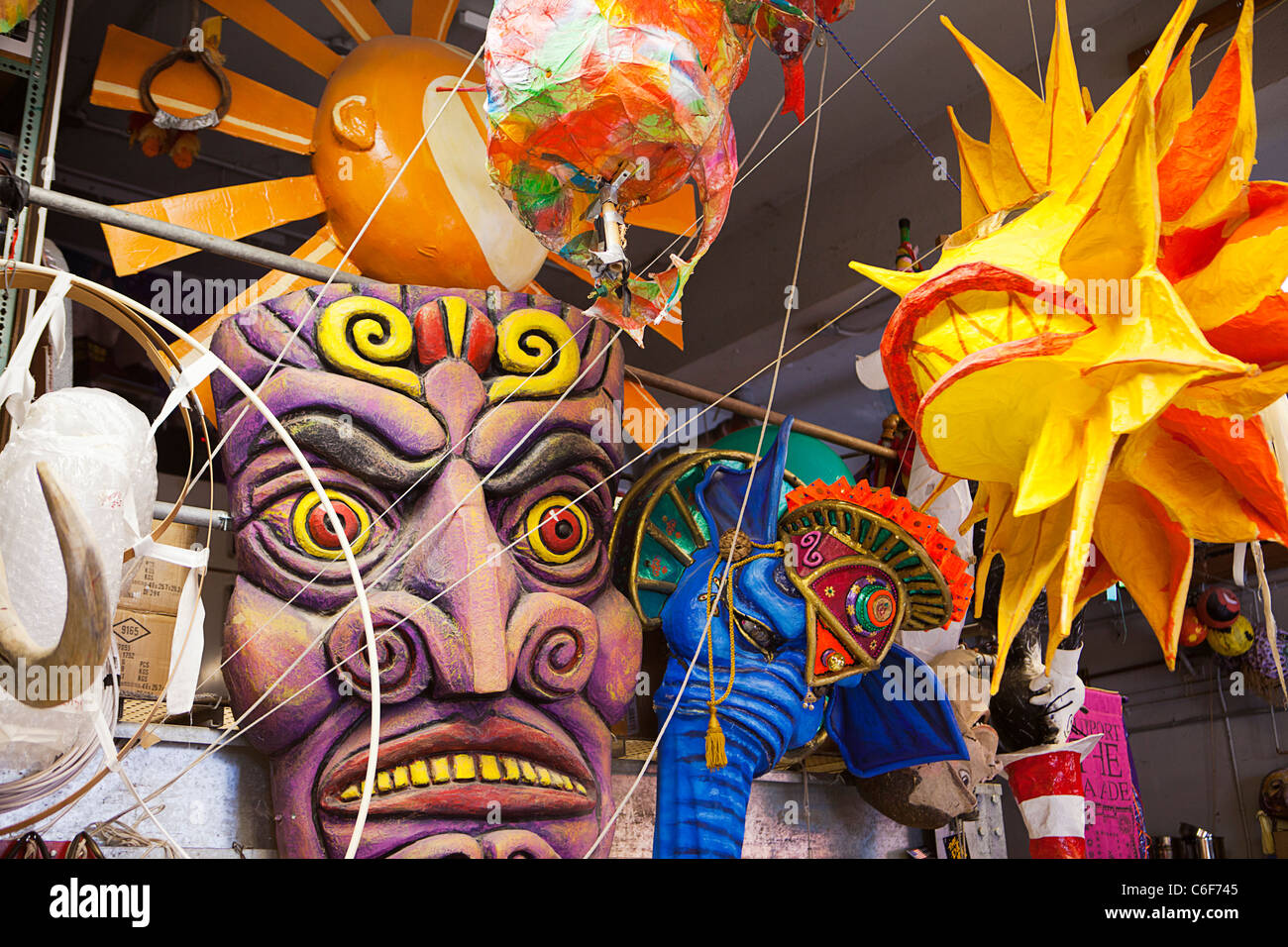 Summer Solstice Parade Decorations Stock Photo - Alamy