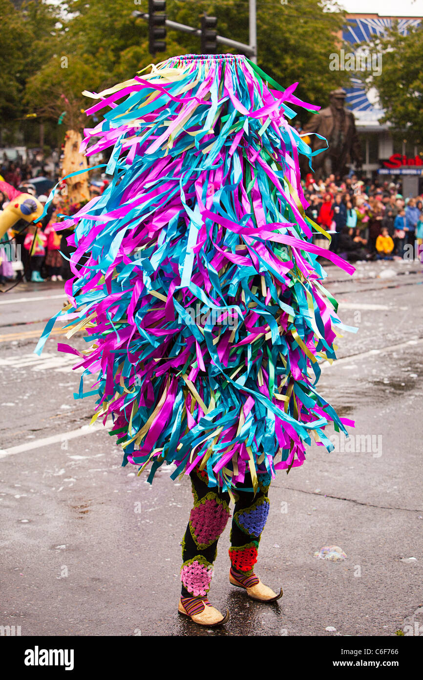 Solstice Soundsuit Costume in Summer Solstice Parade Stock Photo - Alamy