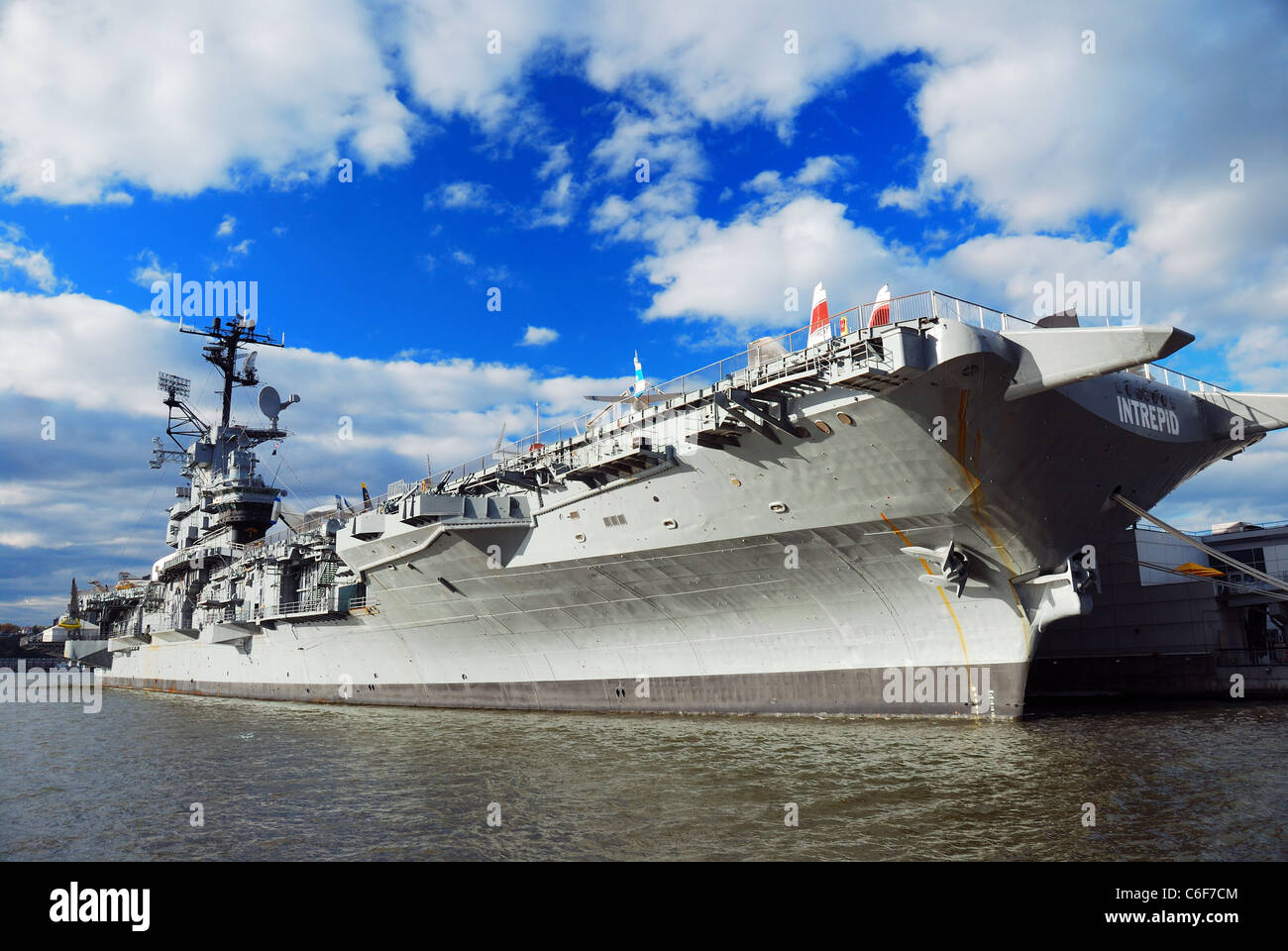 New York City Manhattan Intrepid museum Stock Photo - Alamy