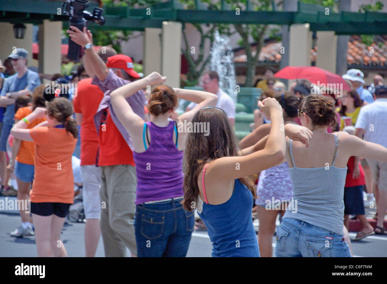 walt disney world resorts parks hollywood studios flash dance Stock ...