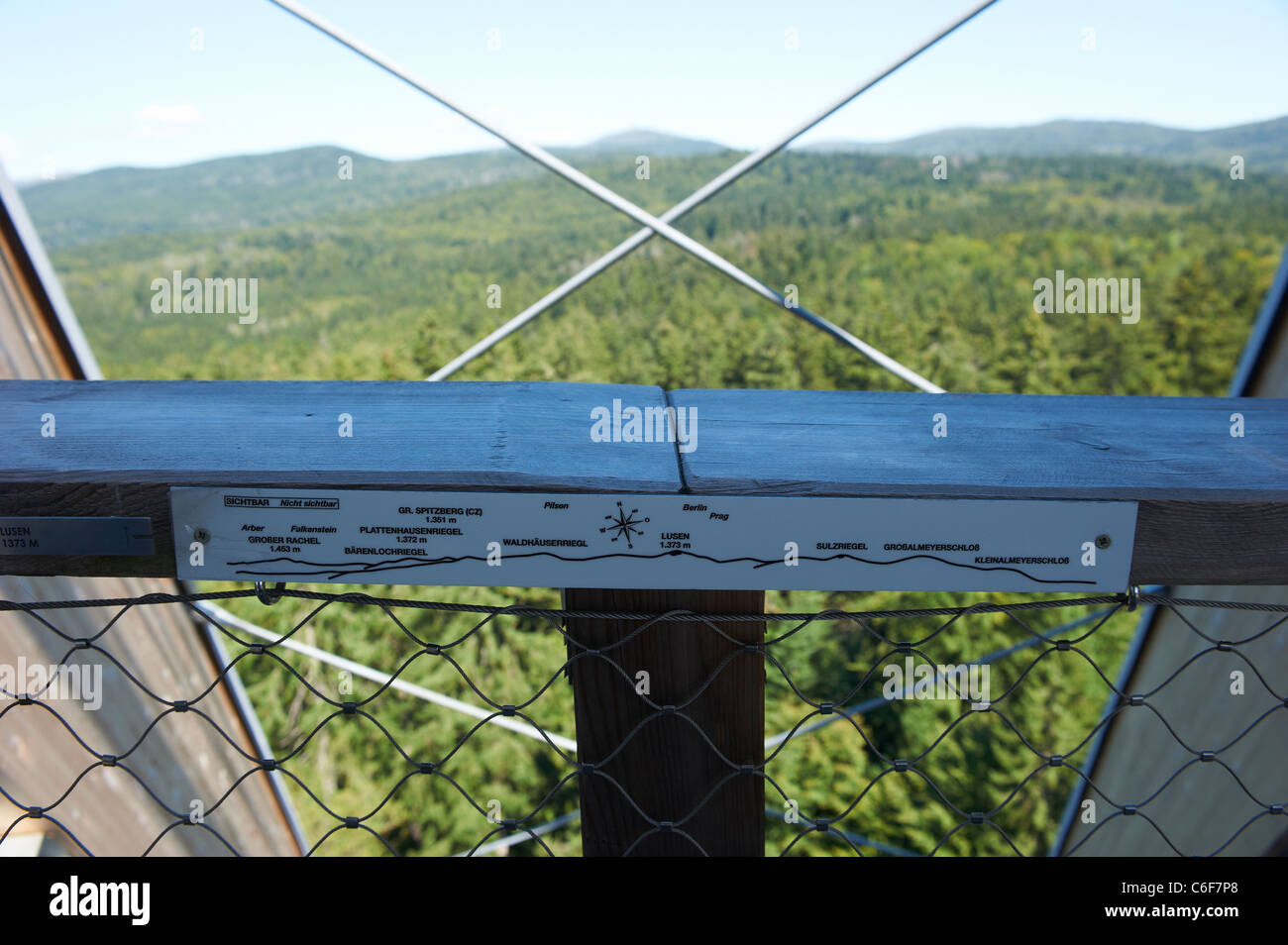 The world´s longest tree top walk - Tree Tower - Bavarian Forest ...