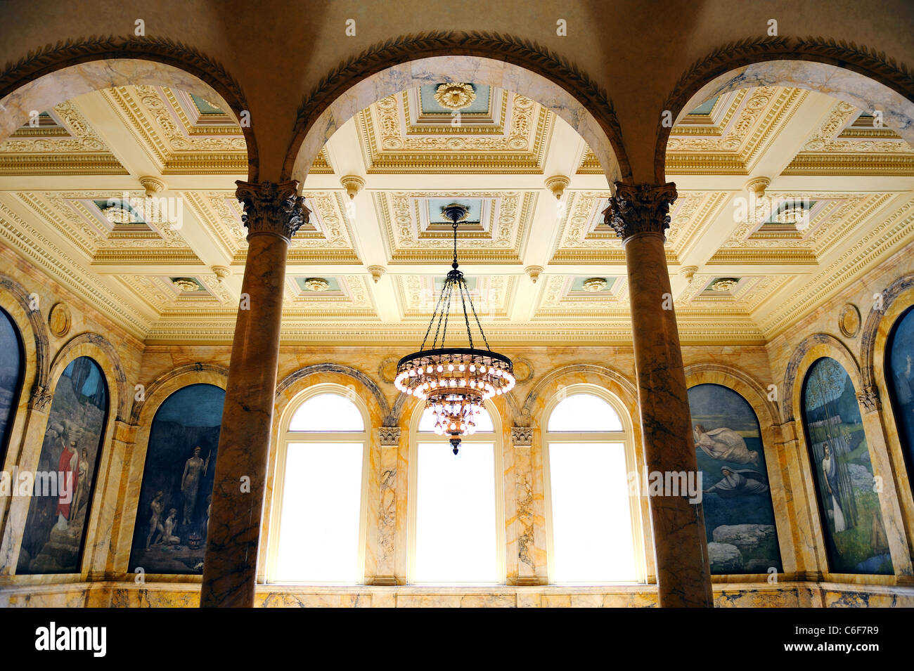 Boston Public Library Interior High Resolution Stock Photography and ...