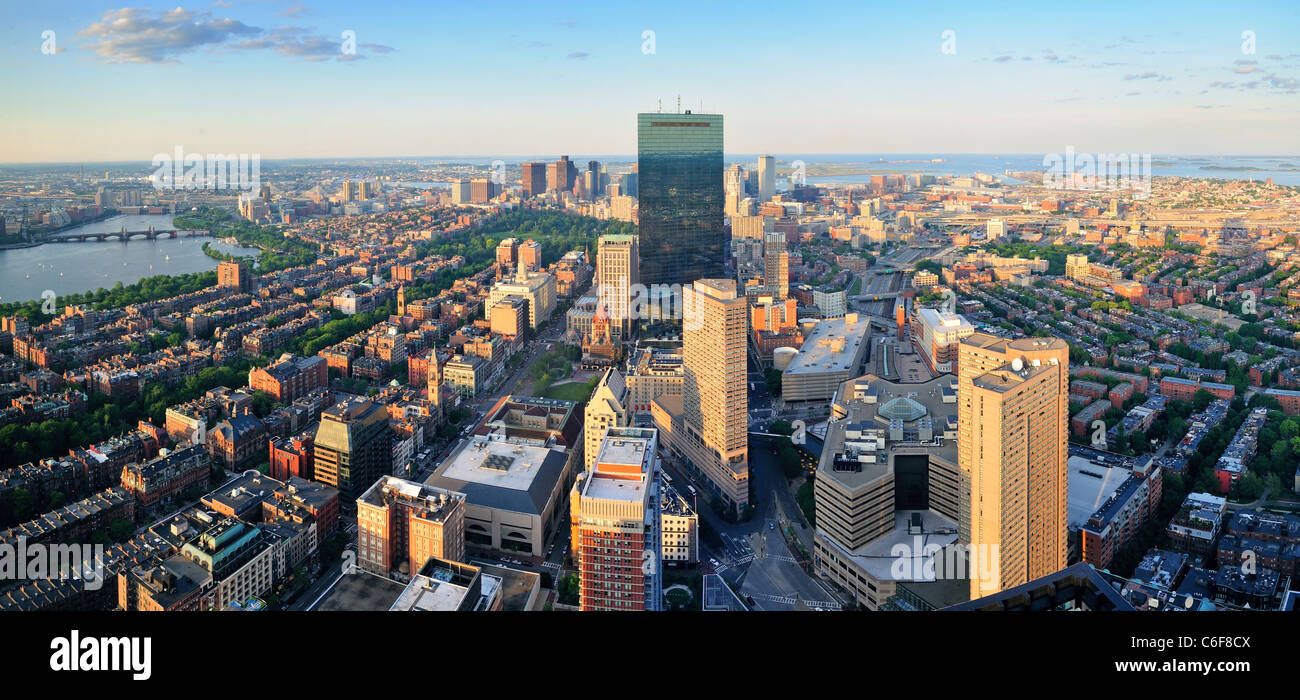 Boston aerial hi-res stock photography and images - Alamy