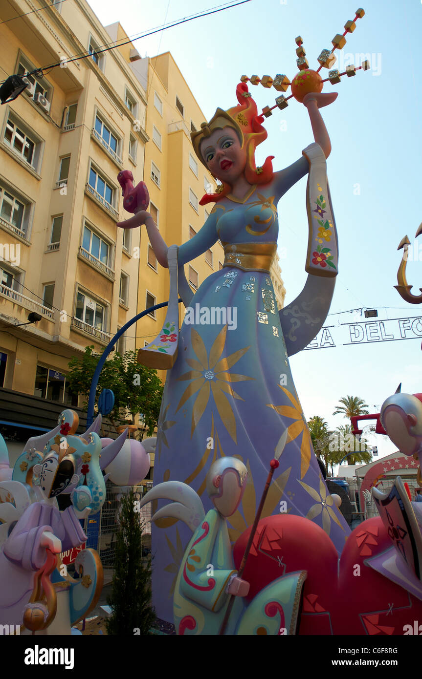 -Fallas Festival- Alicante (Spain Stock Photo - Alamy