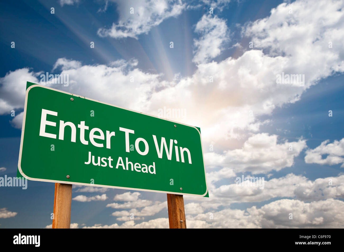 Prize winner sign hi-res stock photography and images - Alamy