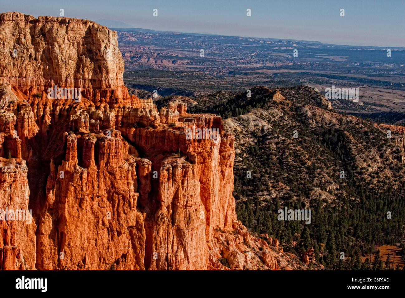 Red Cliffs at Bryce Canyon National Park Stock Photo - Alamy