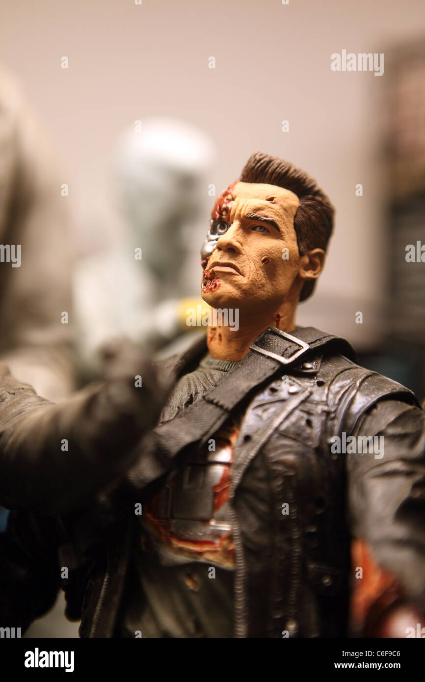 Terminator two judgment day, plastic toy (Arnold Schwarzenegger) at Toy ...