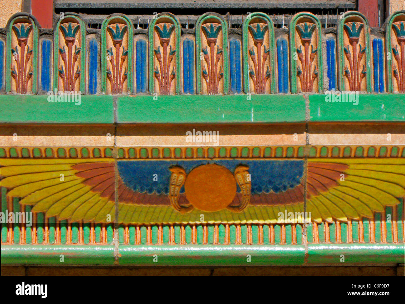 Egyptian Revival Architecture Details