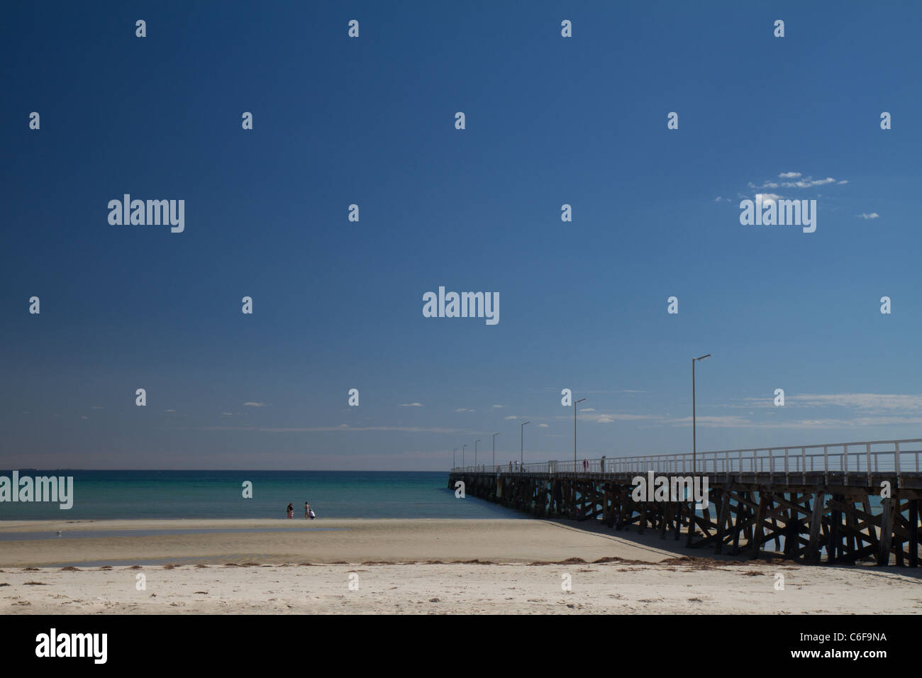 Semaphore beach jetty hi-res stock photography and images - Alamy