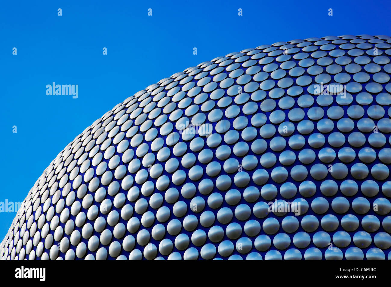 Selfridges building at Birmingham Bullring shopping center, England ...