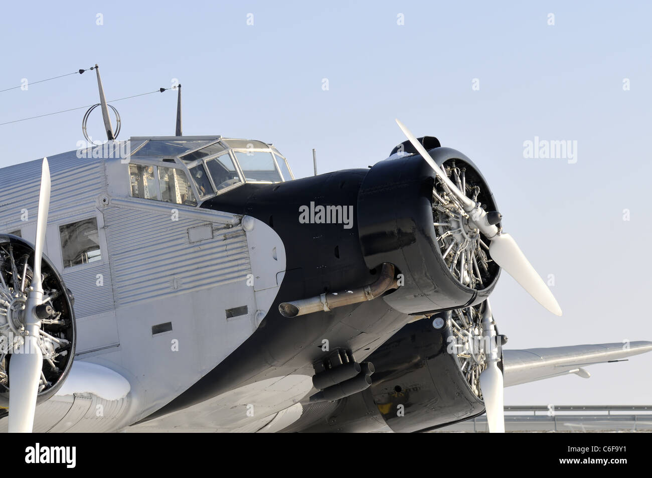 JU 52 aircraft Stock Photo - Alamy