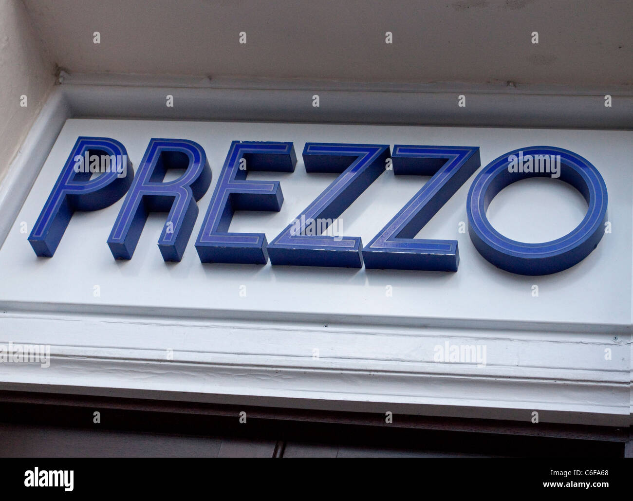 Italian food sign hi-res stock photography and images - Alamy