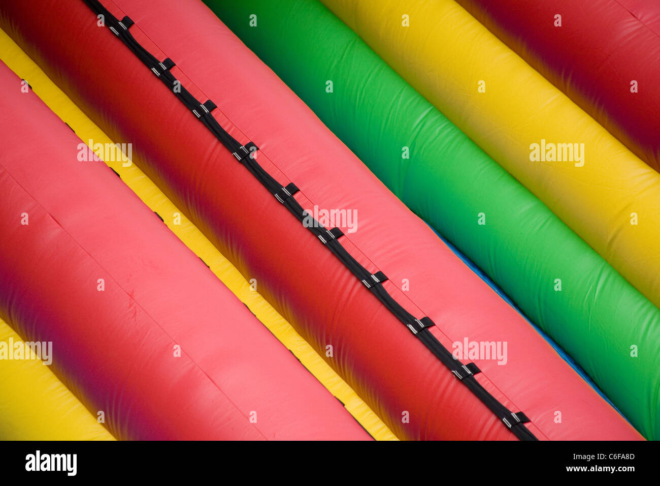 color Inflatable plastic cushion for background Stock Photo - Alamy
