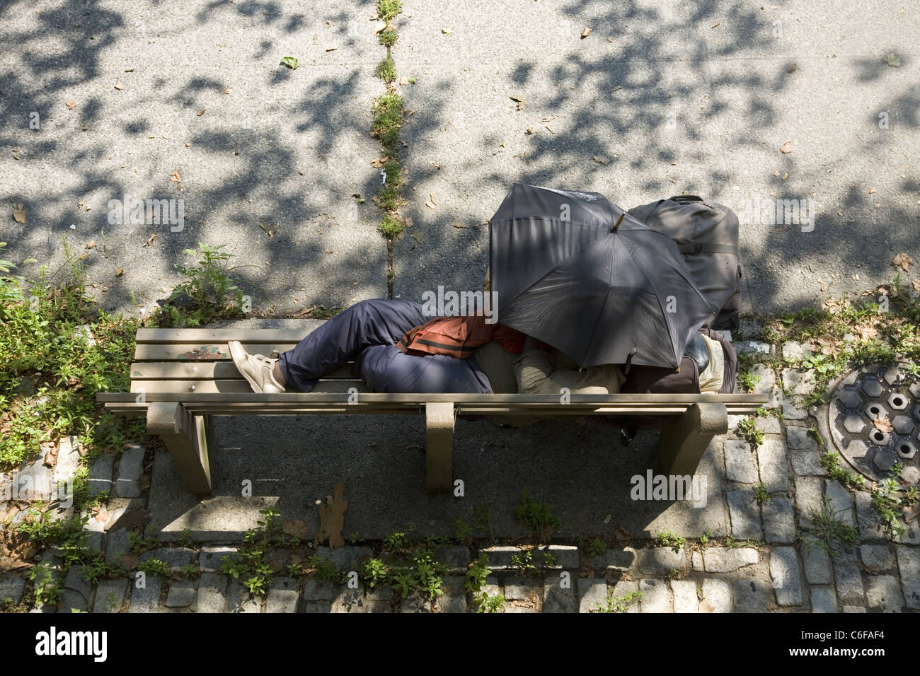 Homeless Person Belongings High Resolution Stock Photography and Images ...