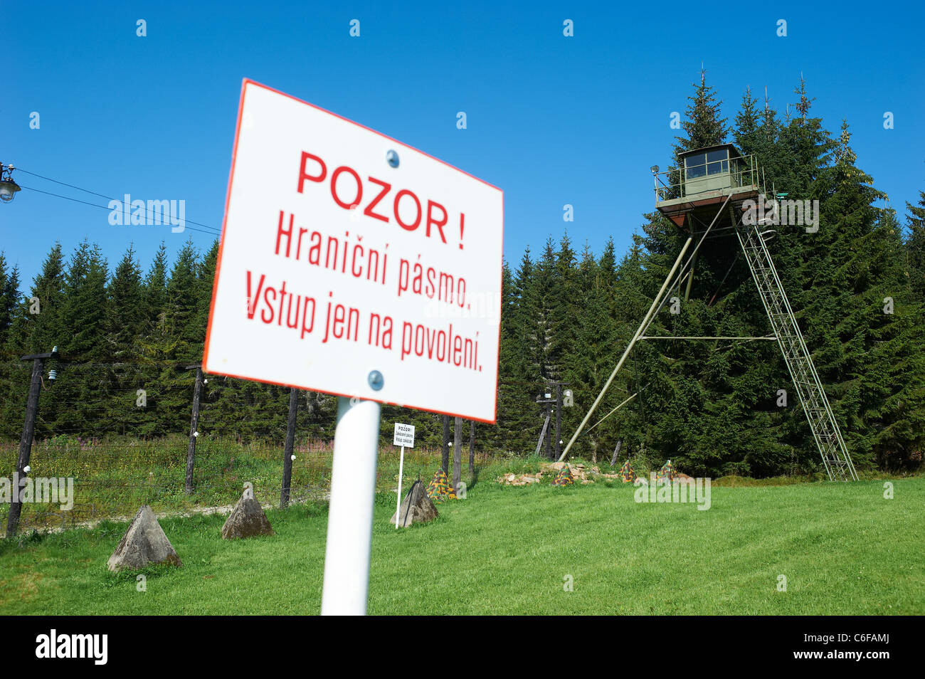 Bucina - Buchwald - Czech Republic Germany border - Iron Curtain from ...