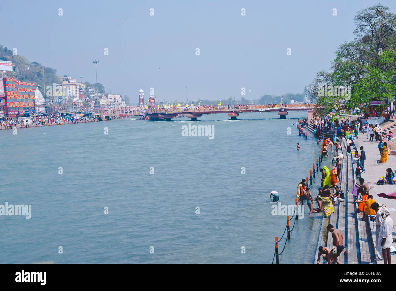 Bathing ghat hi-res stock photography and images - Alamy