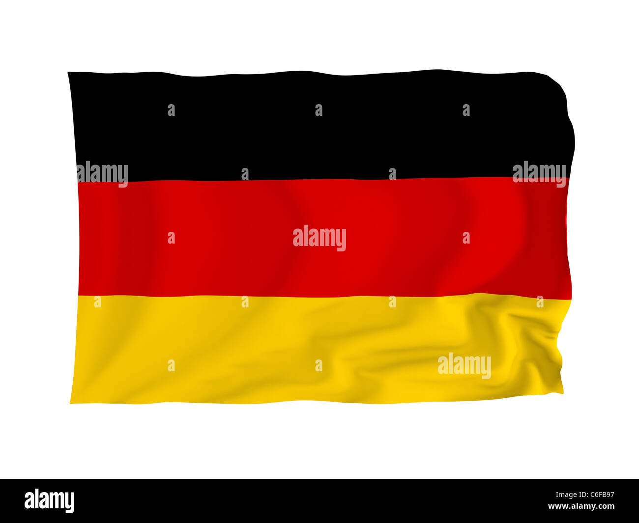 Germany. High resolution Flag series. With fabric texture Stock Photo ...