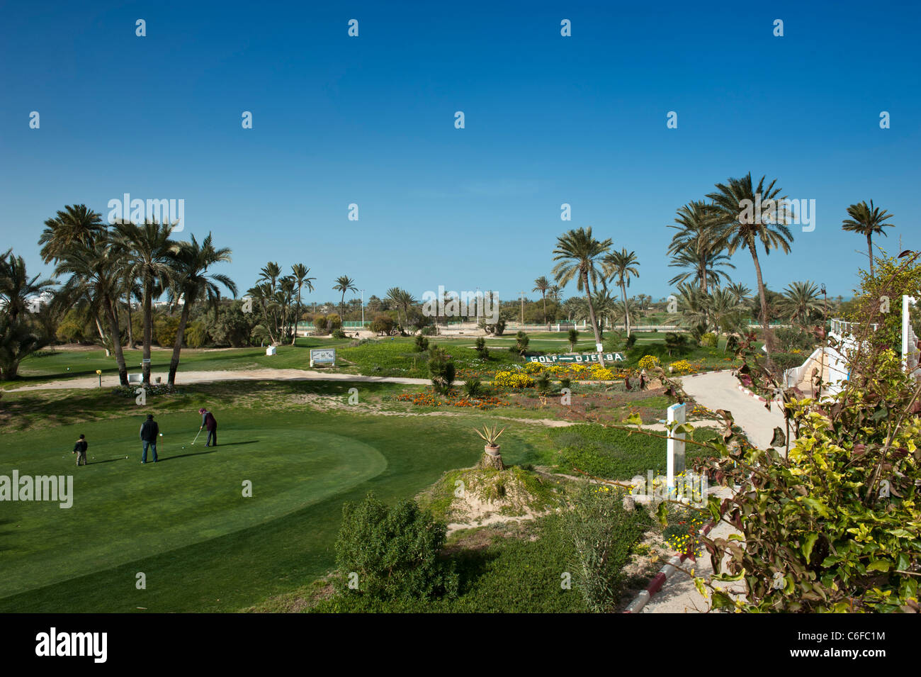 Djerba Golf Club Tunisia North Africa Stock Photo - Alamy
