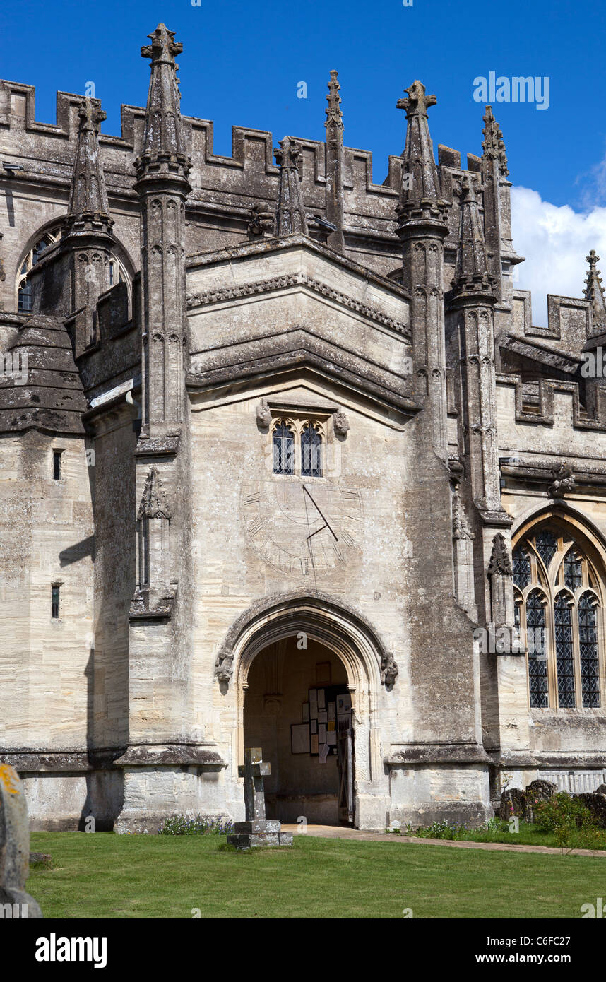 St Mary Church Steeple Ashton Wiltshire Stock Photo - Alamy