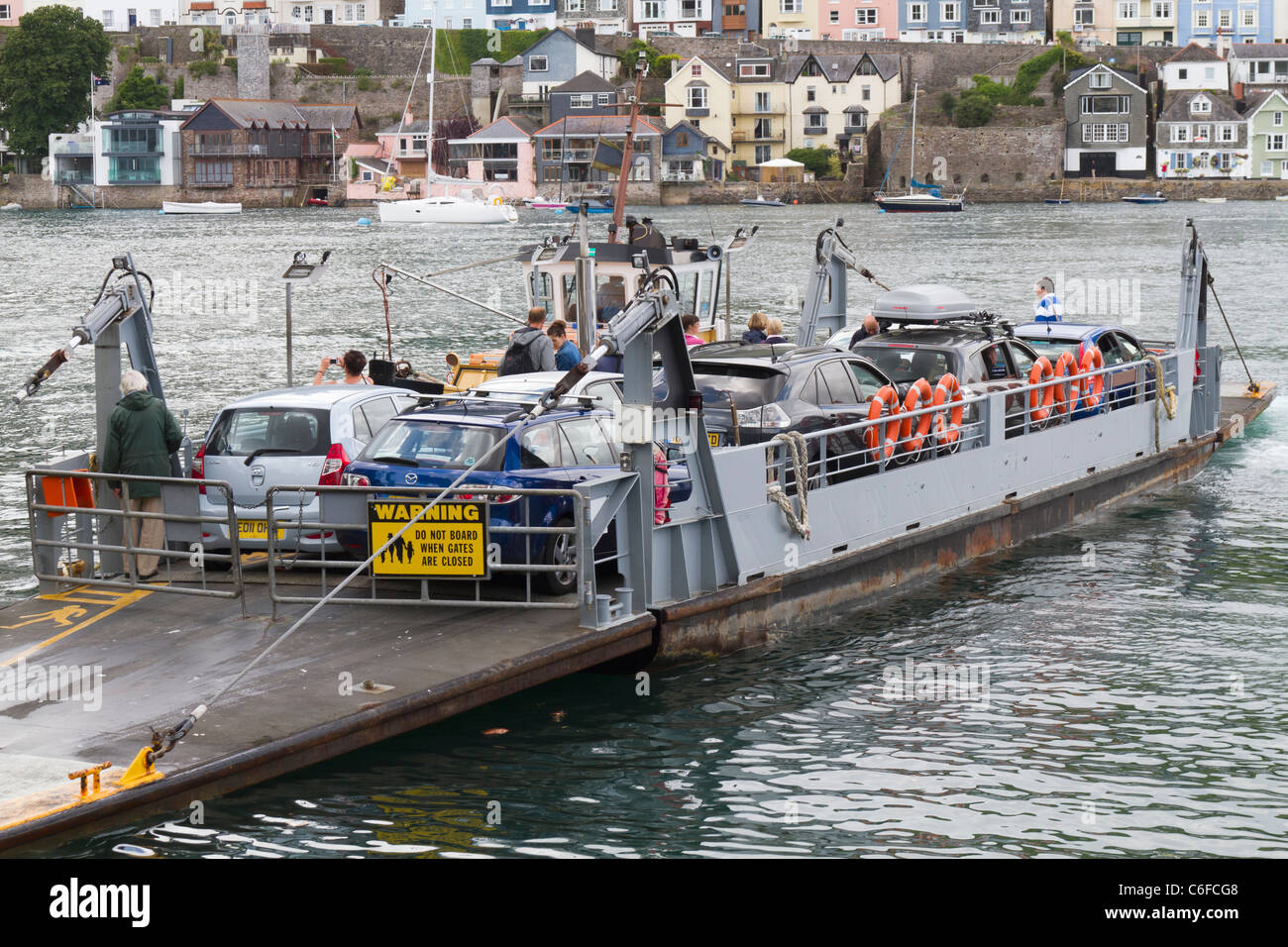 Car ferry crossing river dart hi-res stock photography and images - Alamy