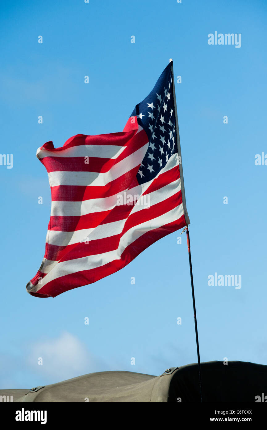 Flag blowing wind windy flags hi-res stock photography and images - Alamy