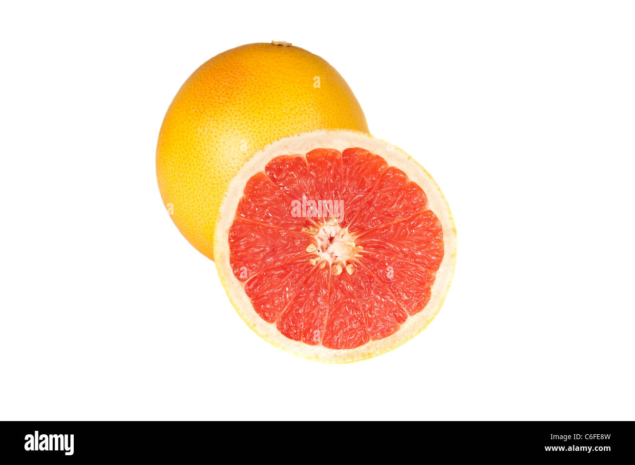 Grapefruit fruit grapefruits slice Cut Out Stock Images & Pictures - Alamy