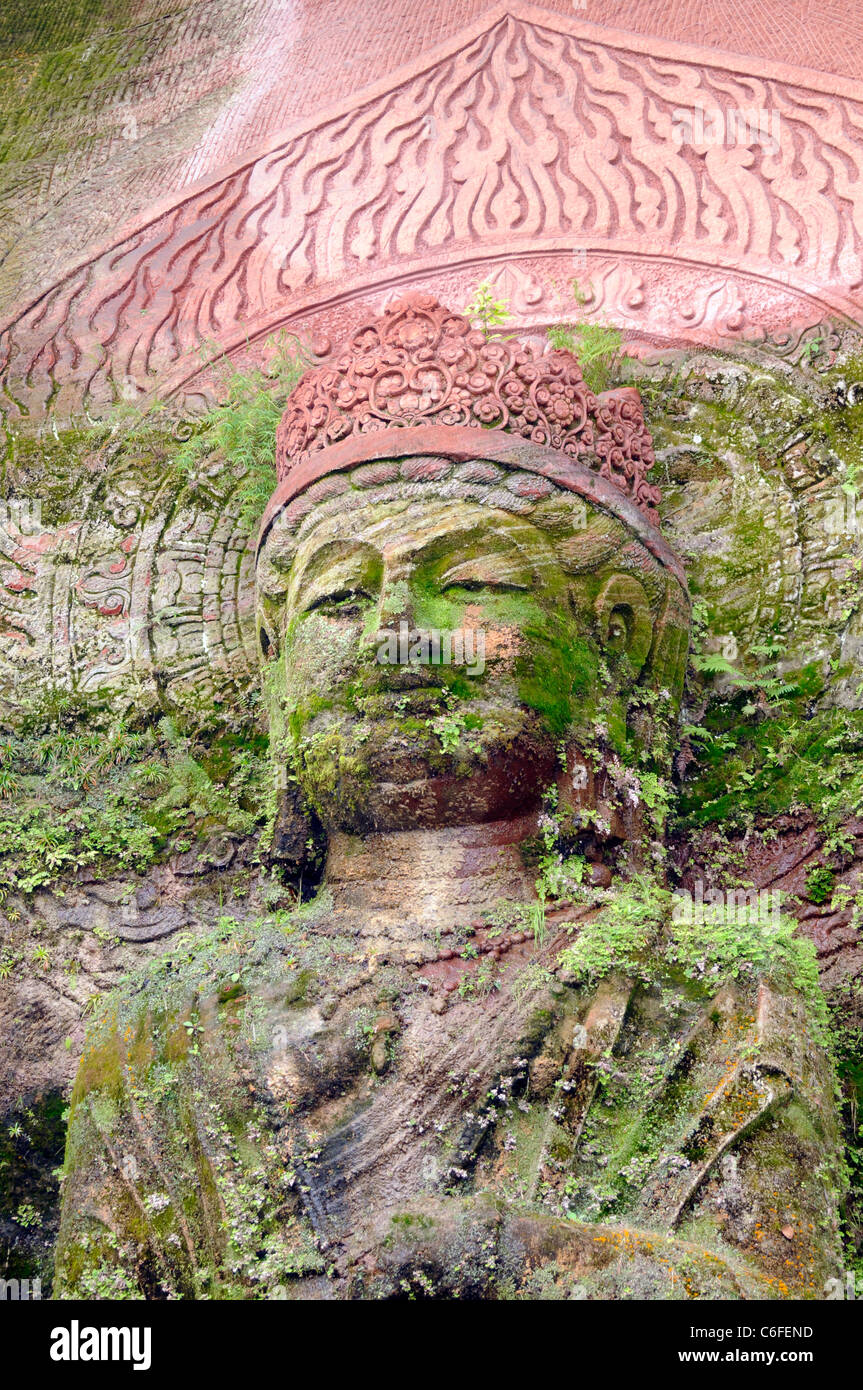 Stone carved Buddha at Dongfang Fodu Gongyuan (Oriental Buddha Park ...