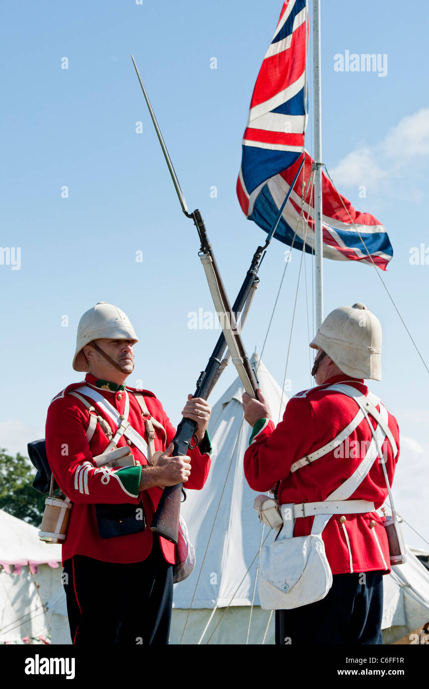 British soldiers and union jack flag hi-res stock photography and ...