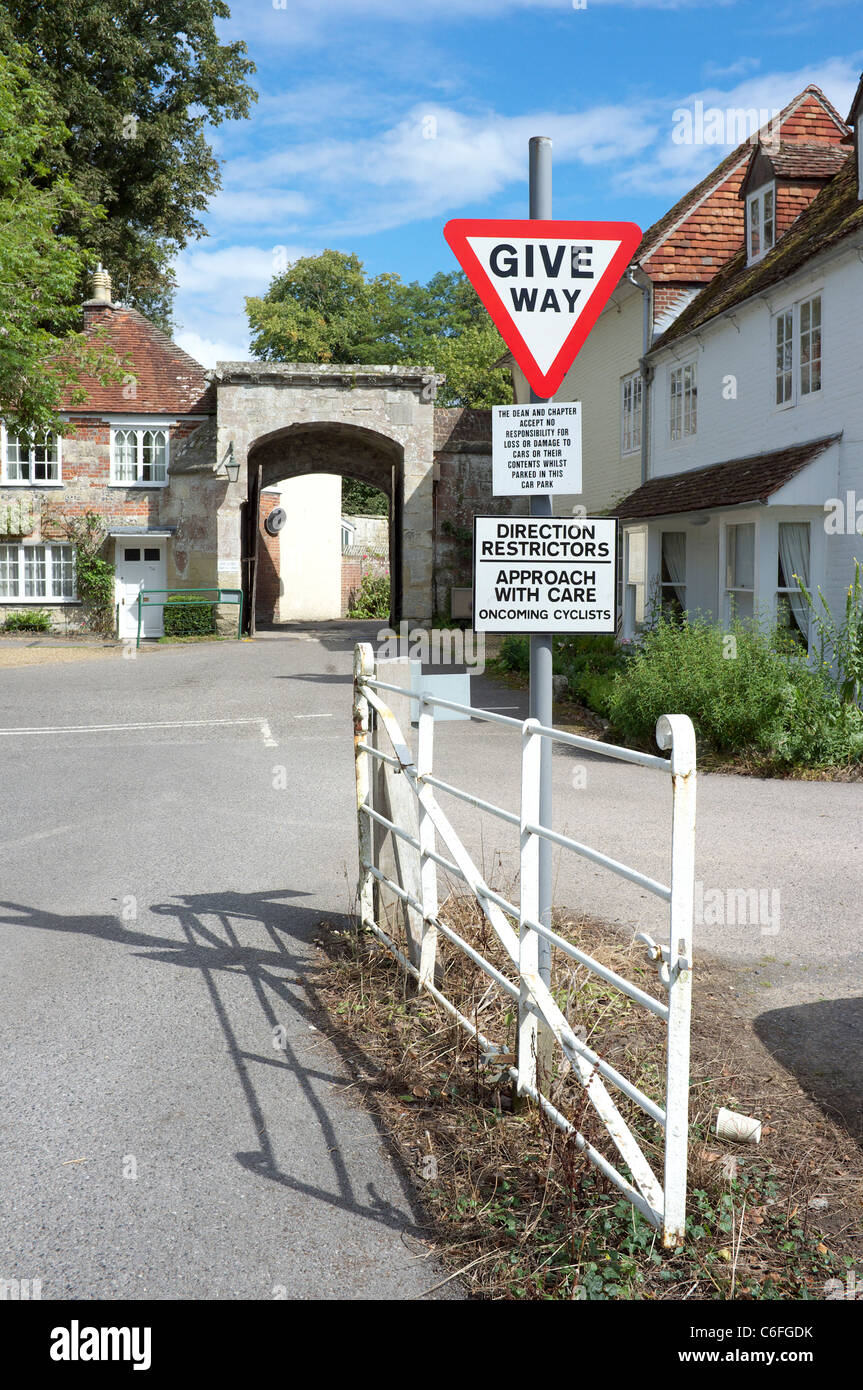 Traffic warning signs Stock Photo - Alamy