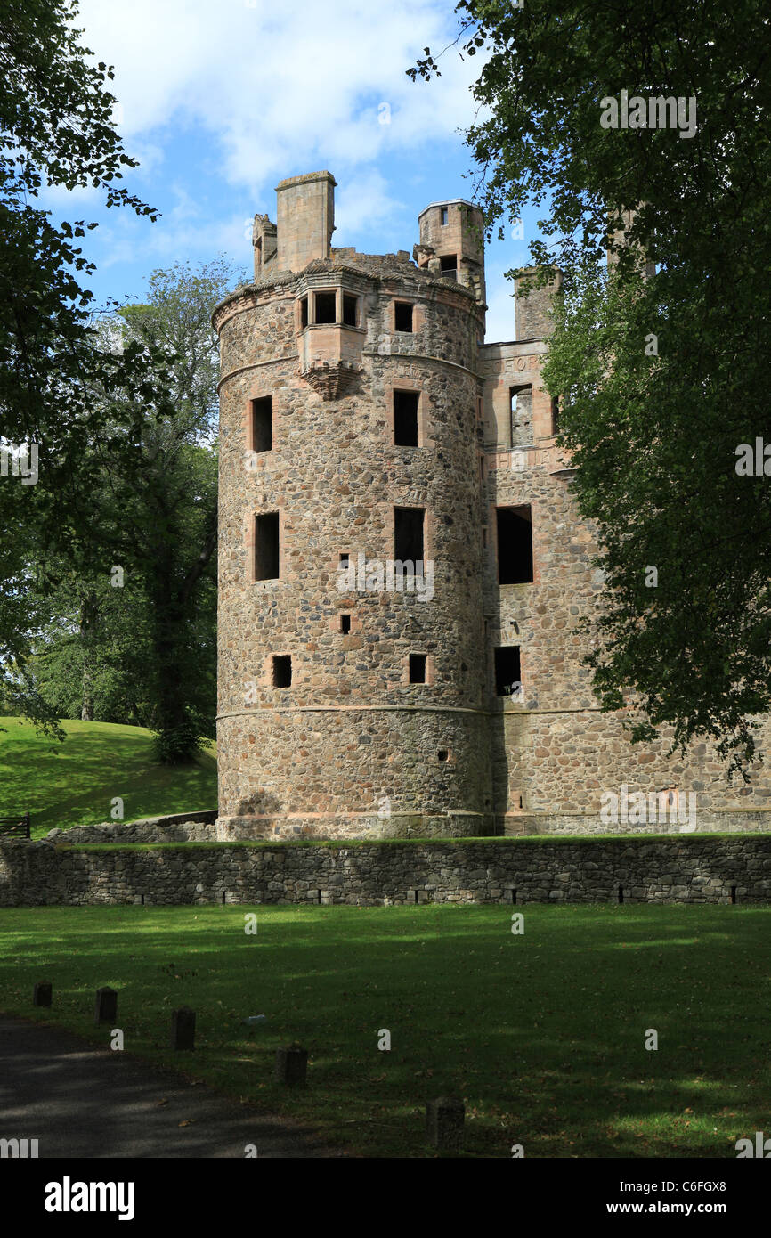South facade of the Palace of Huntly Castle, Huntly, Aberdeenshire ...