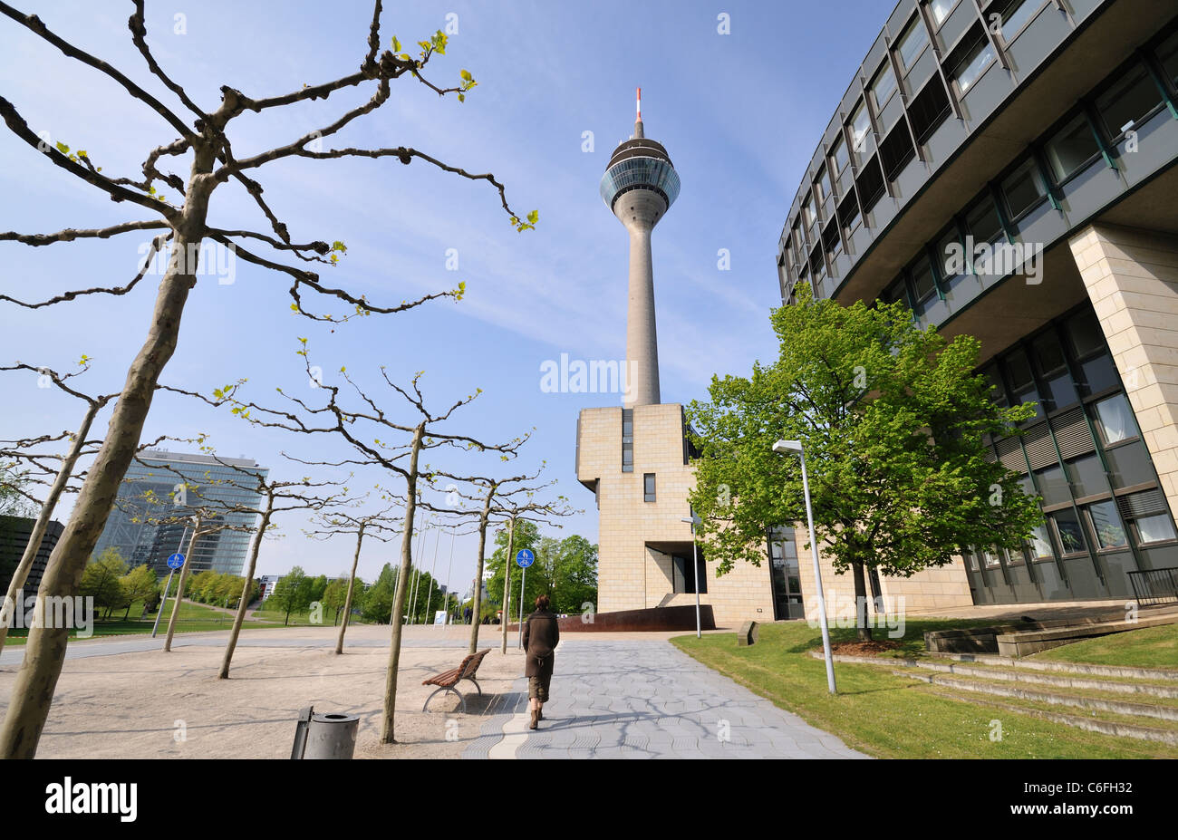 Parliament rheinturm rhine hi-res stock photography and images - Alamy