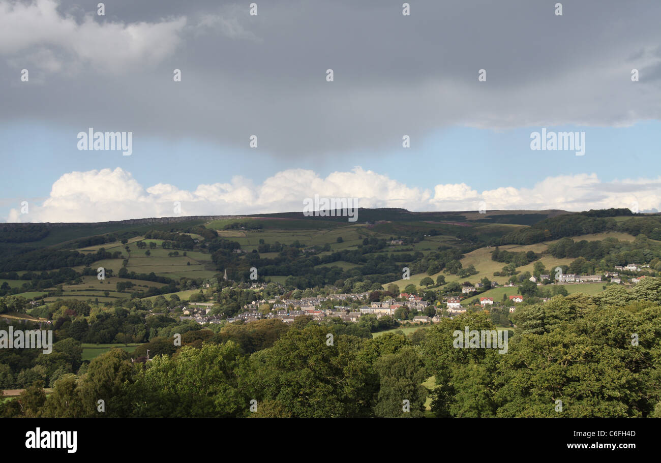 Hathersage in the Peak District National Park Stock Photo - Alamy