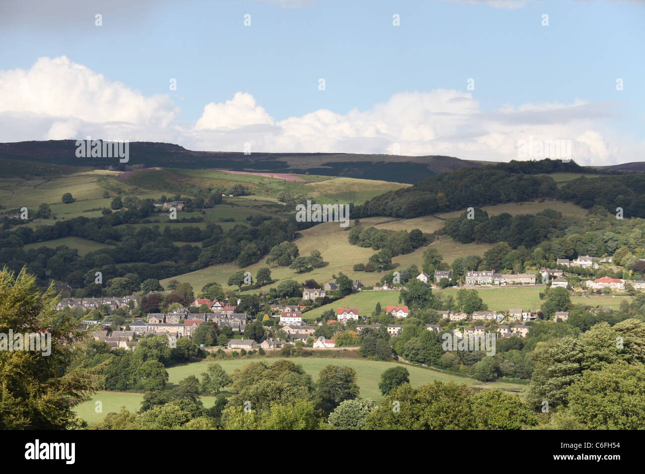 Hathersage village hi-res stock photography and images - Alamy